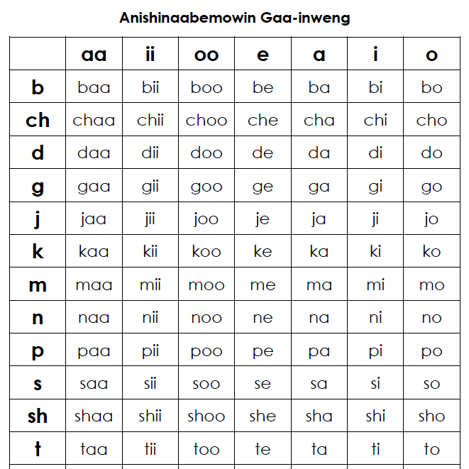 Anishinaabemowin Gaa-inweng & Ozhibii’iganensan – Waking Up Ojibwe